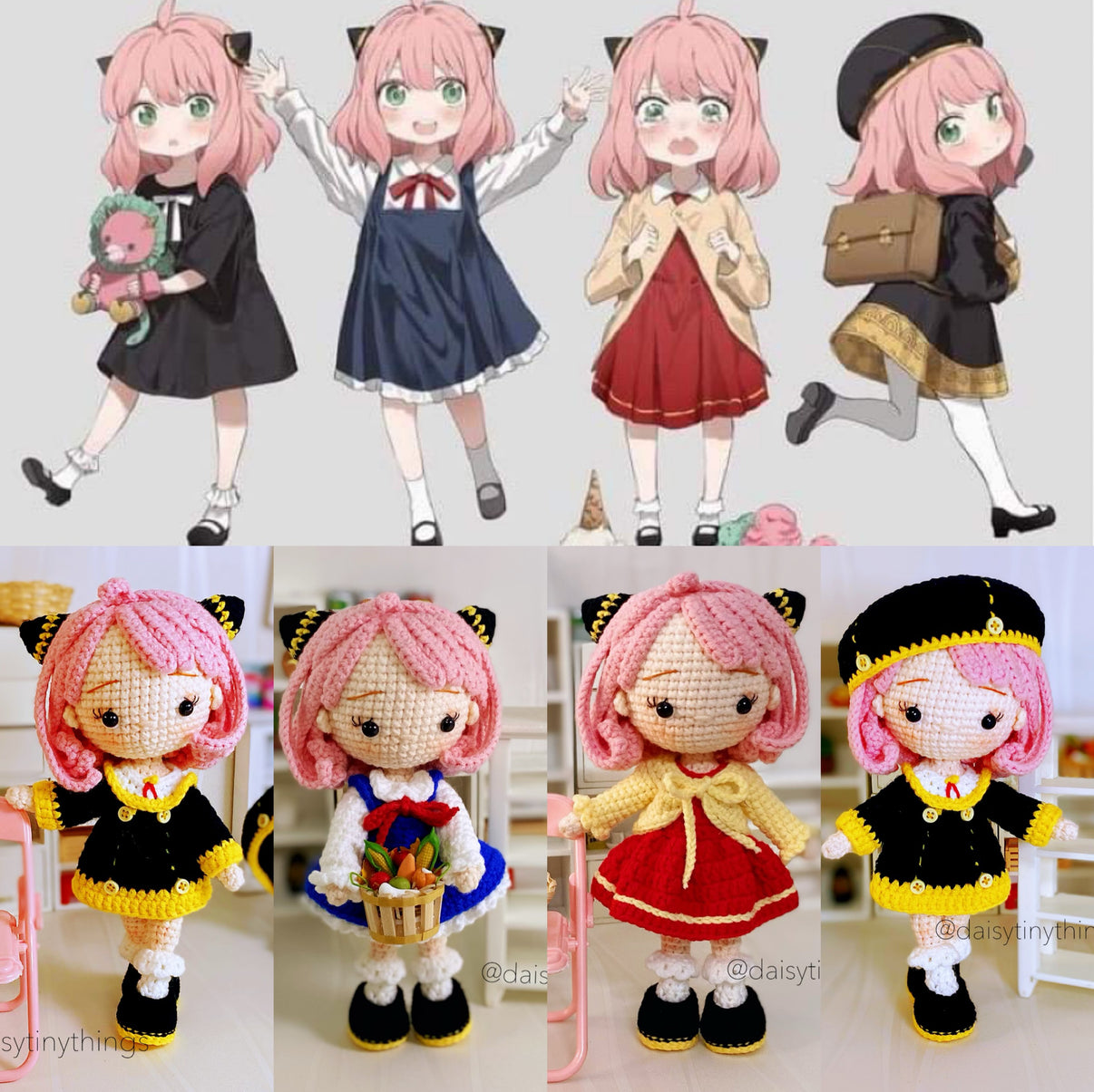 Anya Forger (US term) – Daisytinythingscraft